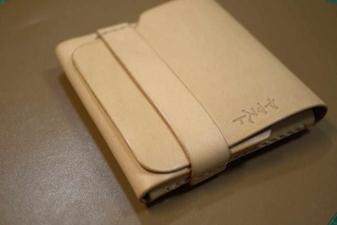 Minimalist Wallet Hand Made in Japan With Shonan Leather - Etsy