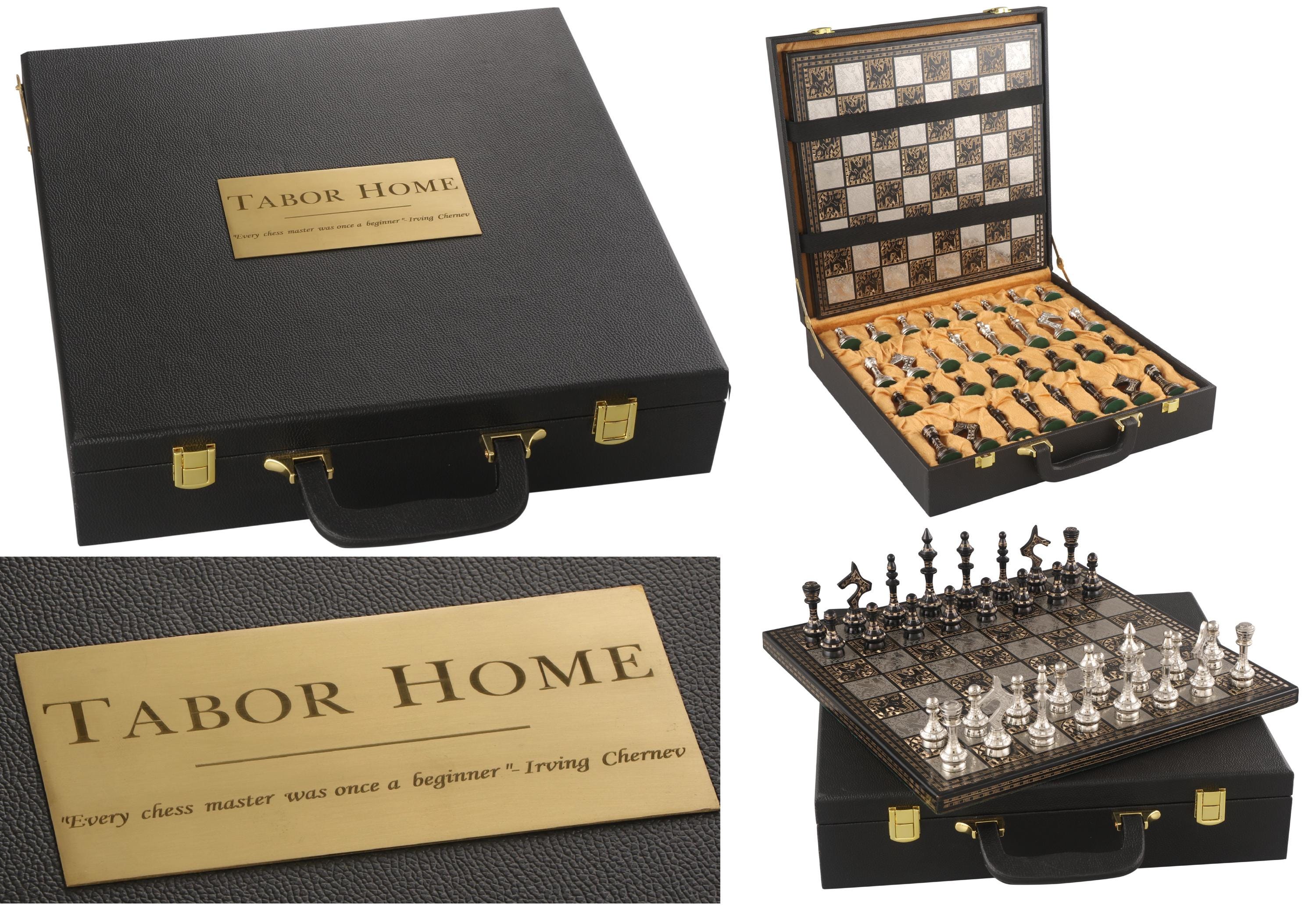 Handmade Chess Board Set | Luxury Chess Board | Gift for Him | Heavy ...