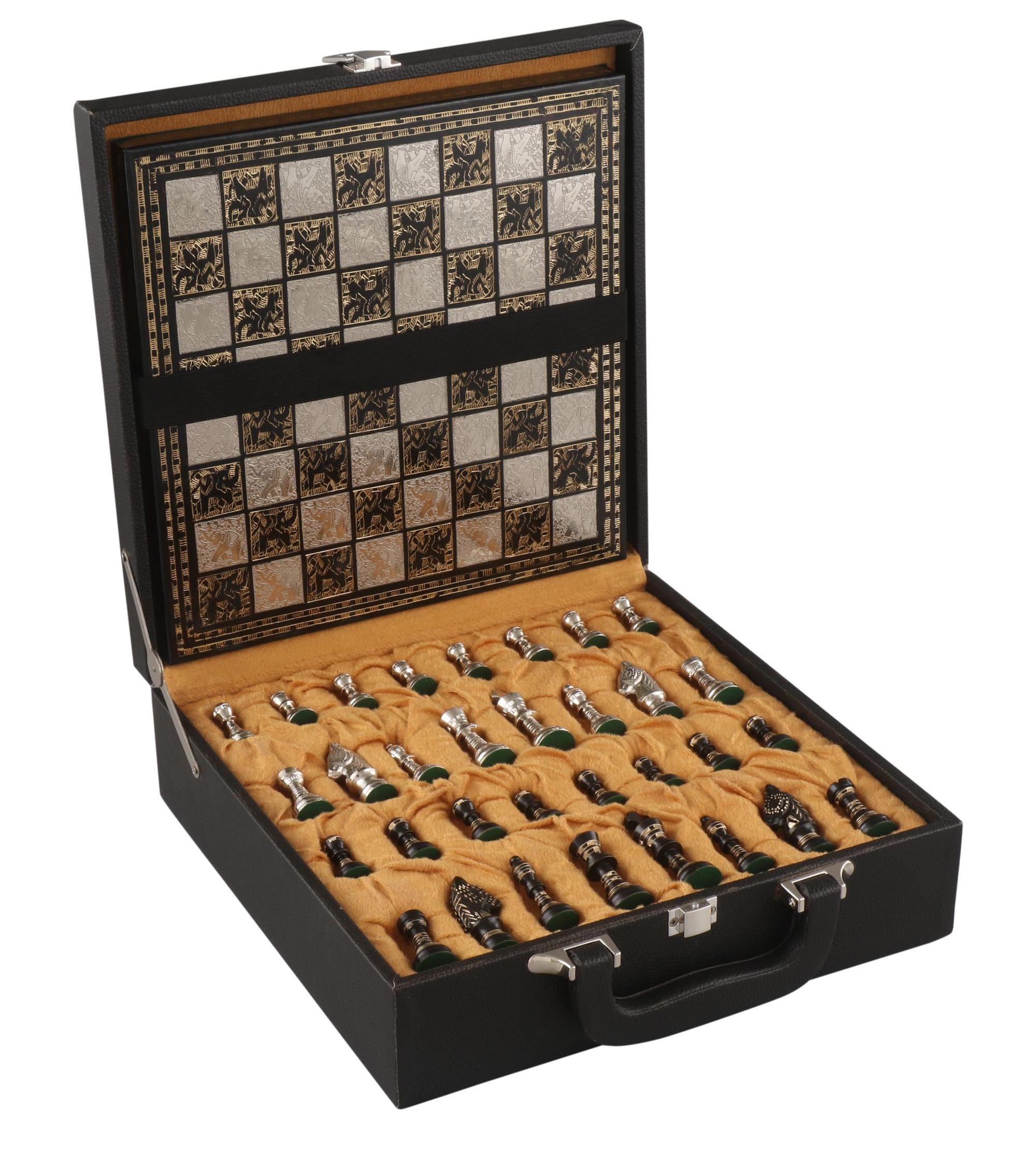 Customised Luxury Chess Set Personalised Premium Brass Chess Set for ...