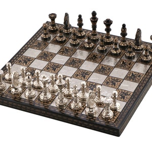 Handmade Chess Board Set | Luxury Chess Board | Gift for Him | Heavy ...