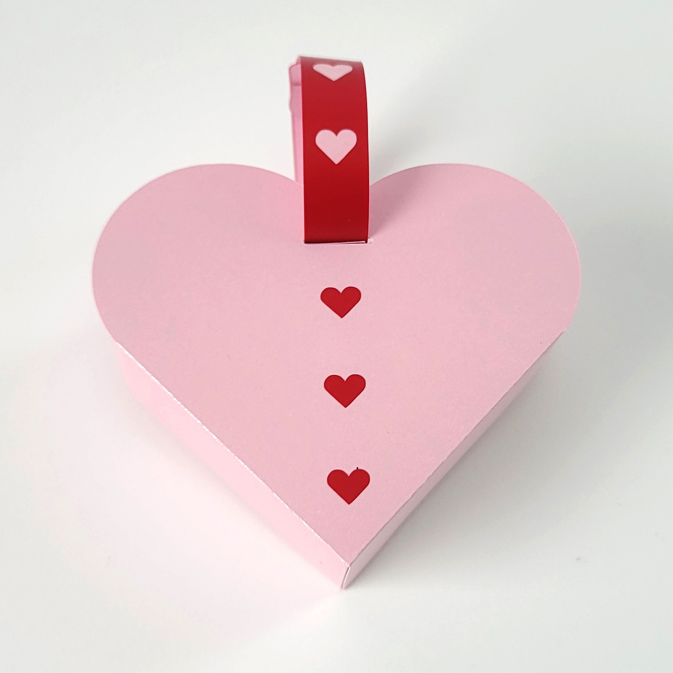 Heart Favor Box Template | DIY Party Gift | Cricut SVG File - Etsy