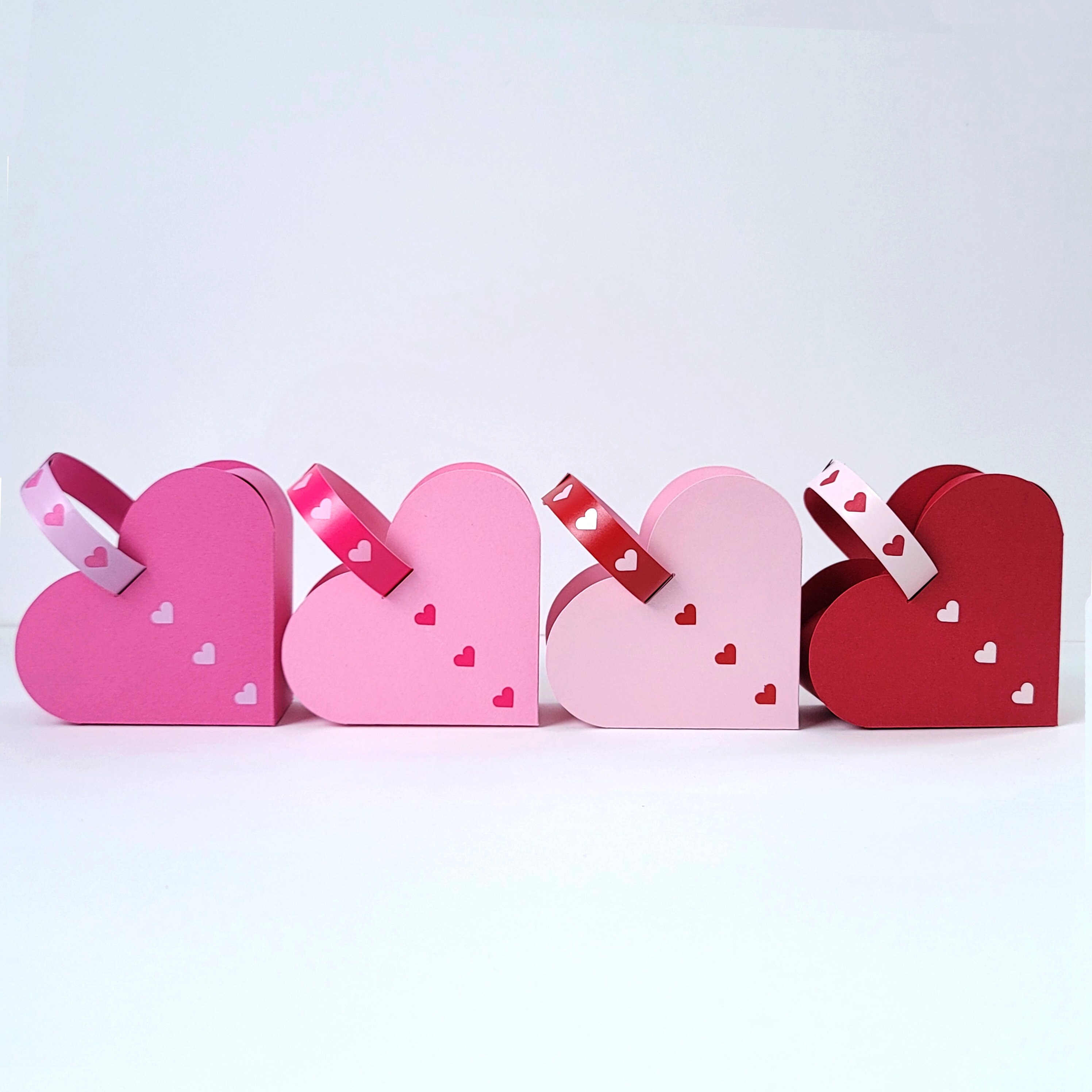 Heart Mini Gift Box Template Party Favor Box Template Gift Box Cricut ...