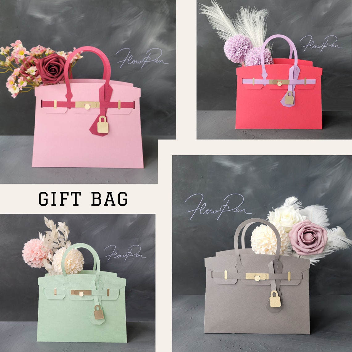 Gift Bag Party Gift Bag Bridal Shower Gift Bag Birthday Gift Bag - Etsy