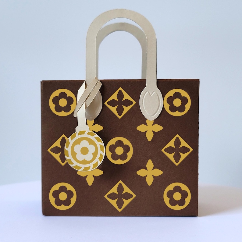 Party Favor Bag Template | Mini Pattern Gift Bag | Cricut Files | SVG ...