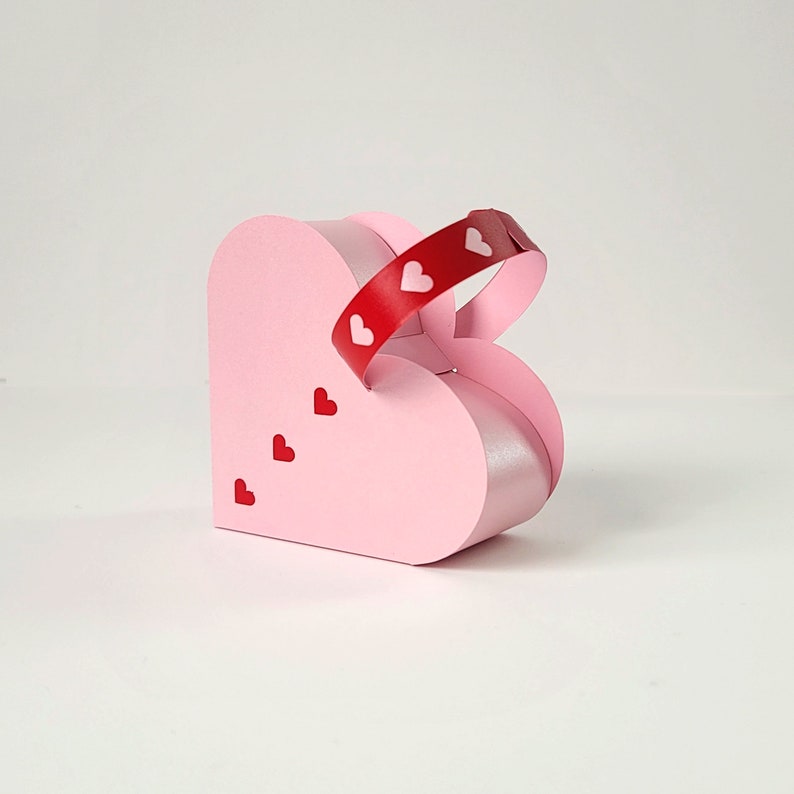 Heart Favor Box Template | DIY Party Gift | Cricut SVG File - Etsy
