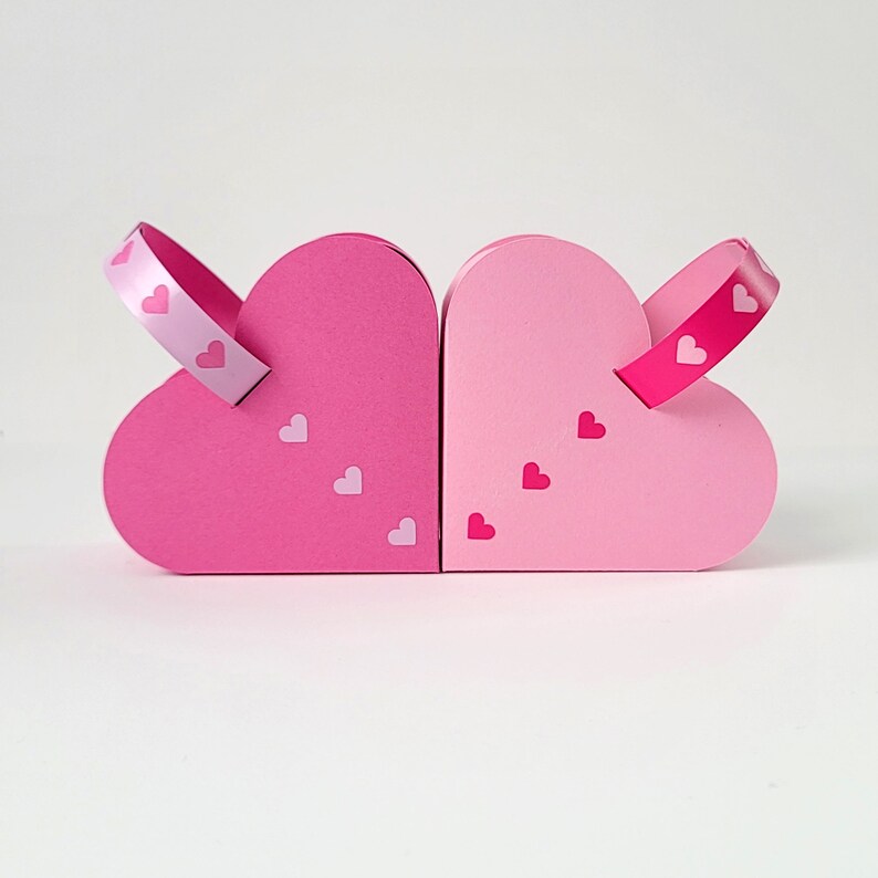 Heart Favor Box Template | DIY Party Gift | Cricut SVG File - Etsy