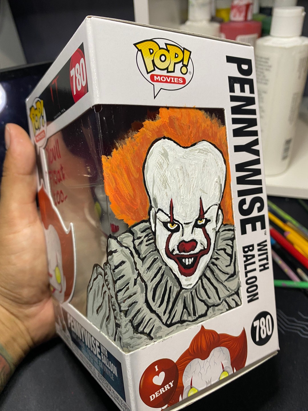 It Chapter 2 Painted Pennywise Funko Pop - Etsy