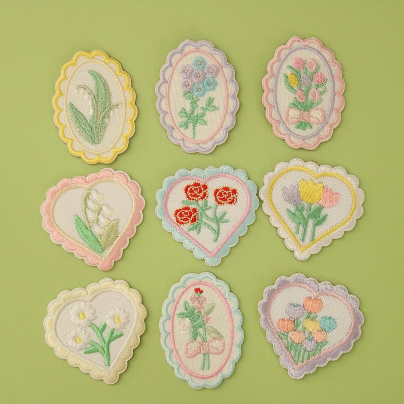 Embroidered Patch Art - Etsy