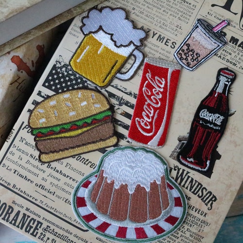 Bubble Tea Embroidered Iron-on Patch - Etsy