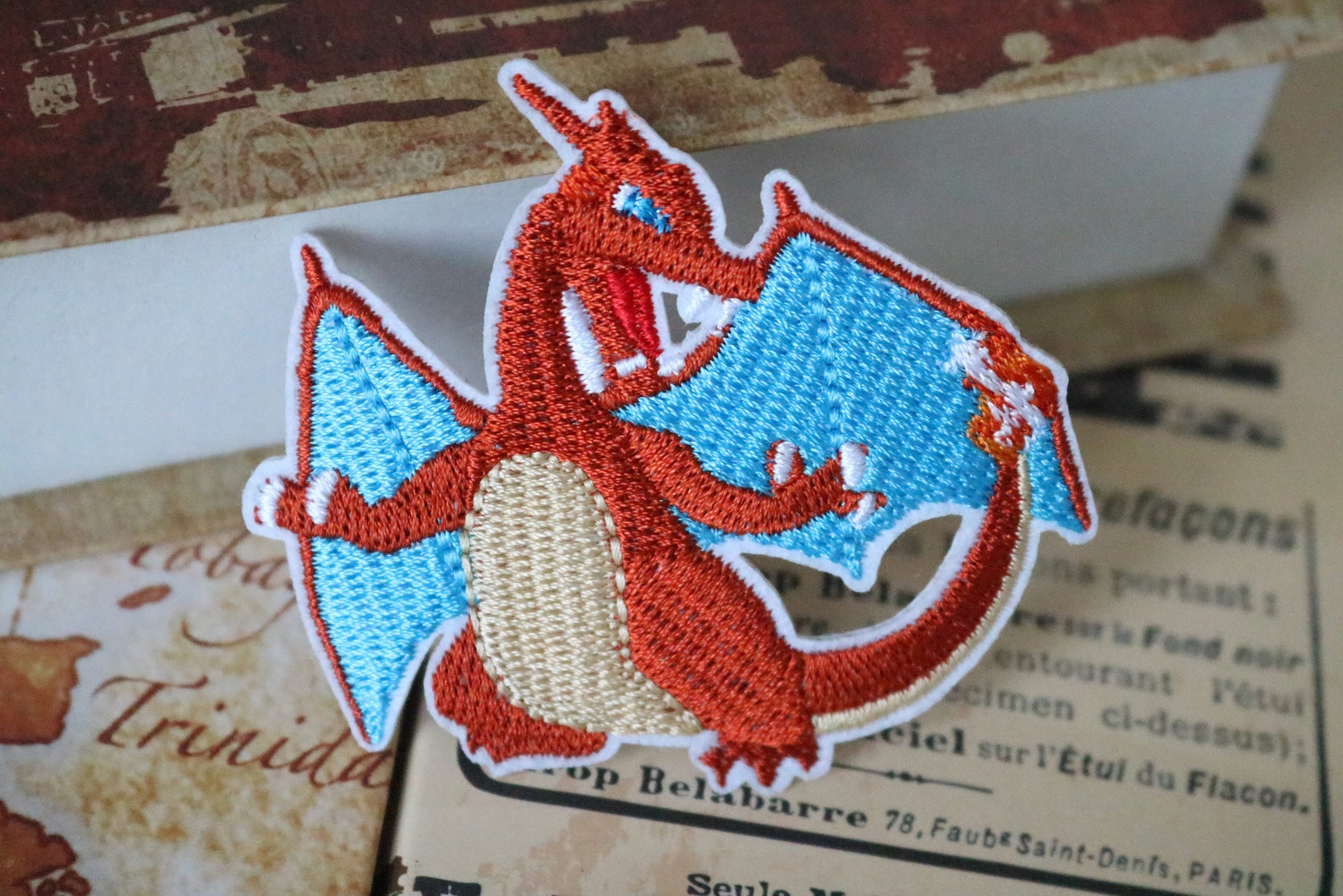 CharizardPokemon patchiron on patch embroidered patchsew | Etsy