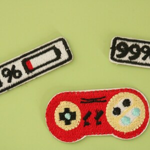 10 Pieces Game Pac-man Patches, Video Game Patch for Set, Iron on Patch ...