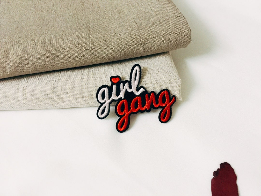 Girl Gang Patch,girls Patch,iron on Patch ,embroidered Patch,sew on ...