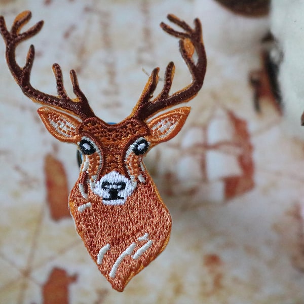 Deer Applique - Etsy