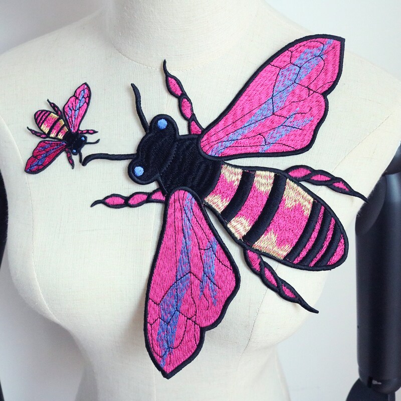 Large Embroidered Patch - Etsy