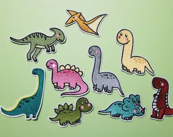 Dinosaur Patch - Etsy