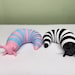 Customizable Zebra Slug, 4.5 Inch 3D Printed Fidget Slug - Etsy