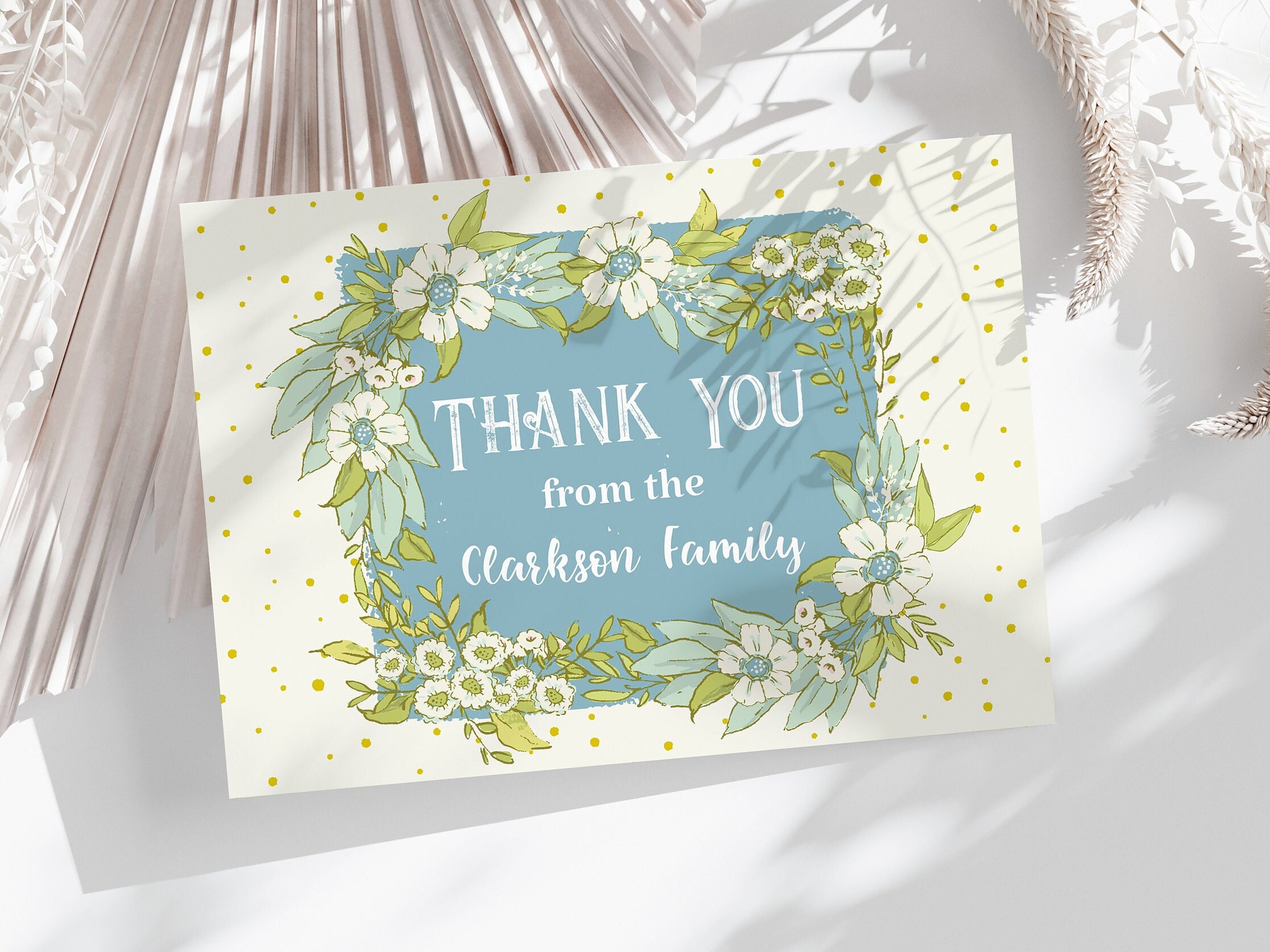 6 tarjetas de agradecimiento imprimibles y editables. Editables en Corjl. Notas de ...