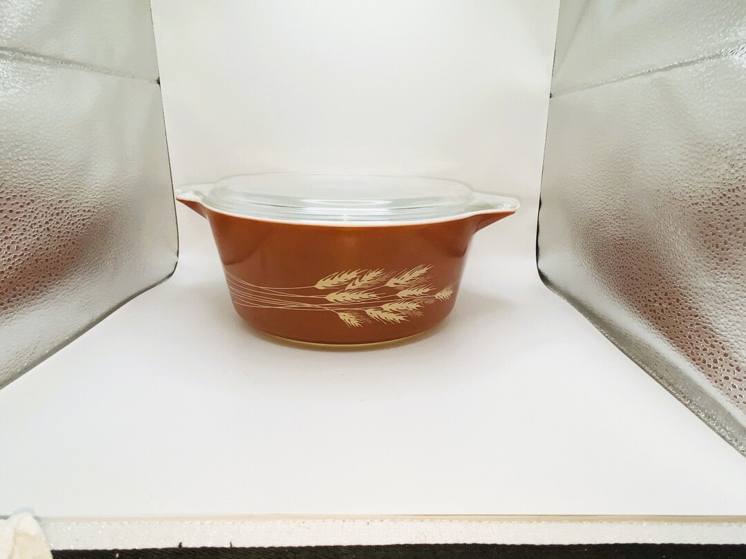 Vintage Pyrex 475 B 2.5L / 2 Quart Autumn Harvest Wheat - Etsy