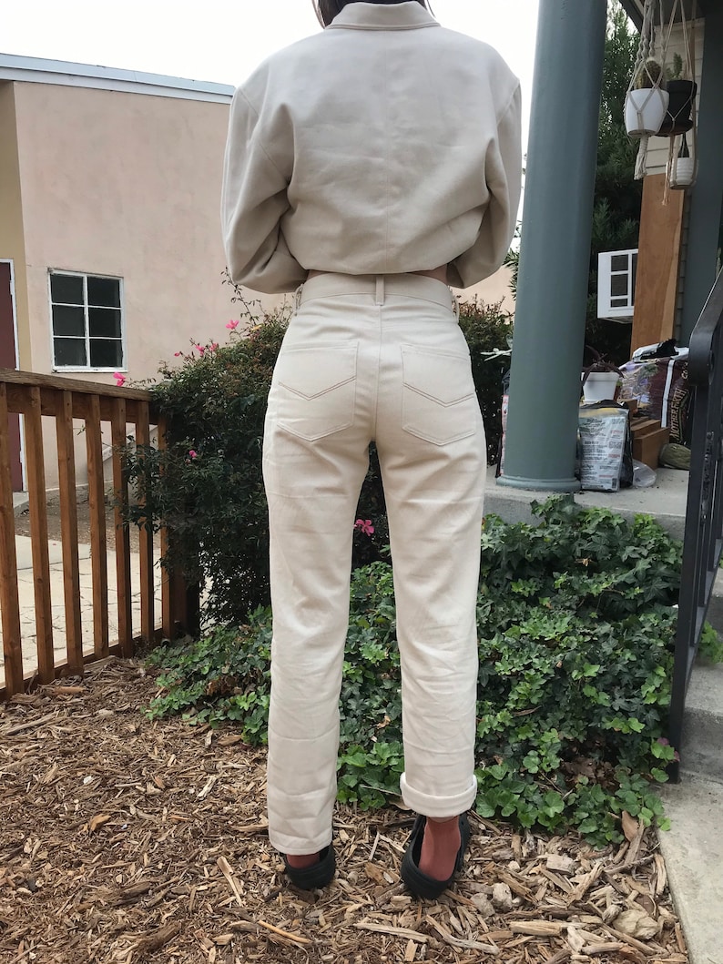 5 Pocket Straight Jeans - PDF Sewing Pattern - Women's Sizes 24-27 - Etsy
