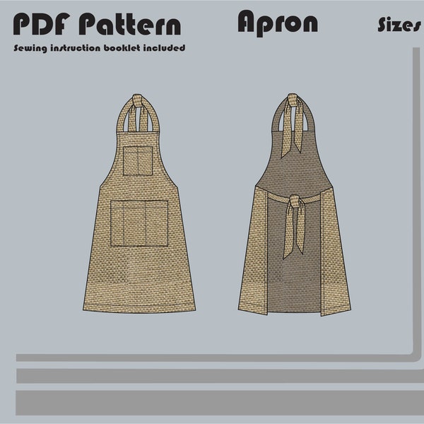 Pdf Apron Pattern - Etsy