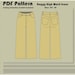 Coverall PDF Sewing Pattern Unisex Sizes XS-L - Etsy