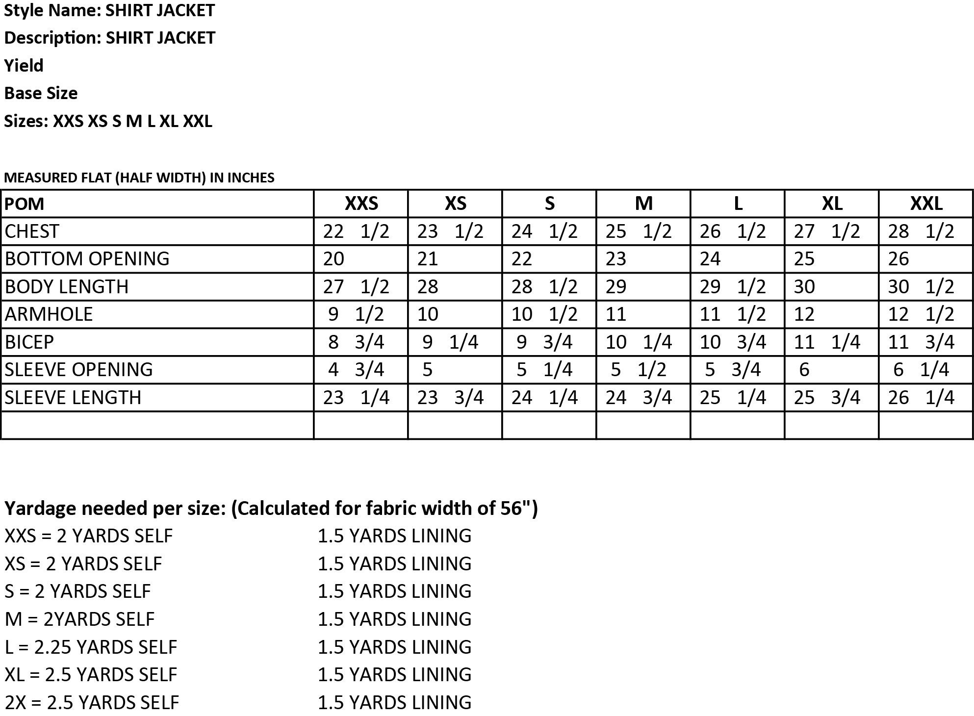 Shirt Jacket PDF Sewing Pattern Men's Sizes XXS-2XL - Etsy