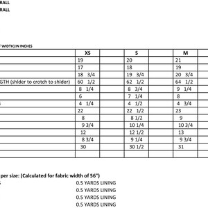 Coverall - PDF Sewing Pattern - Unisex Sizes XS-L - Etsy