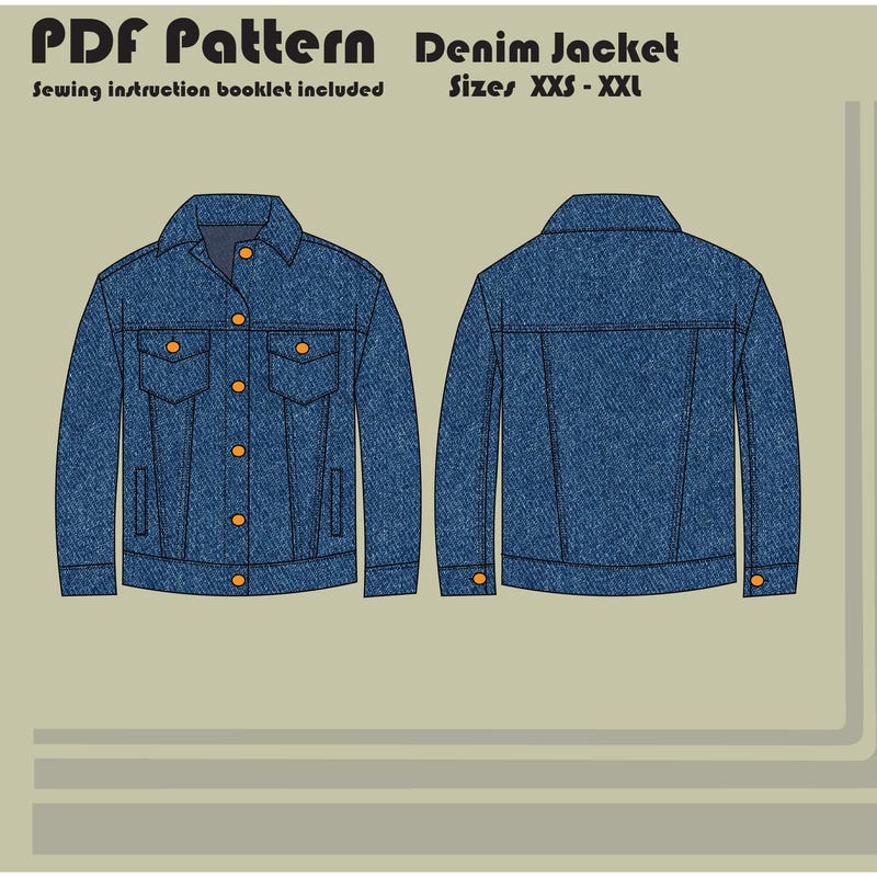 Denim Jacket Vintage - Etsy