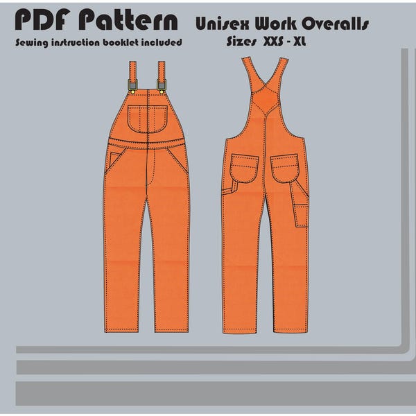 Mens Overalls - Etsy
