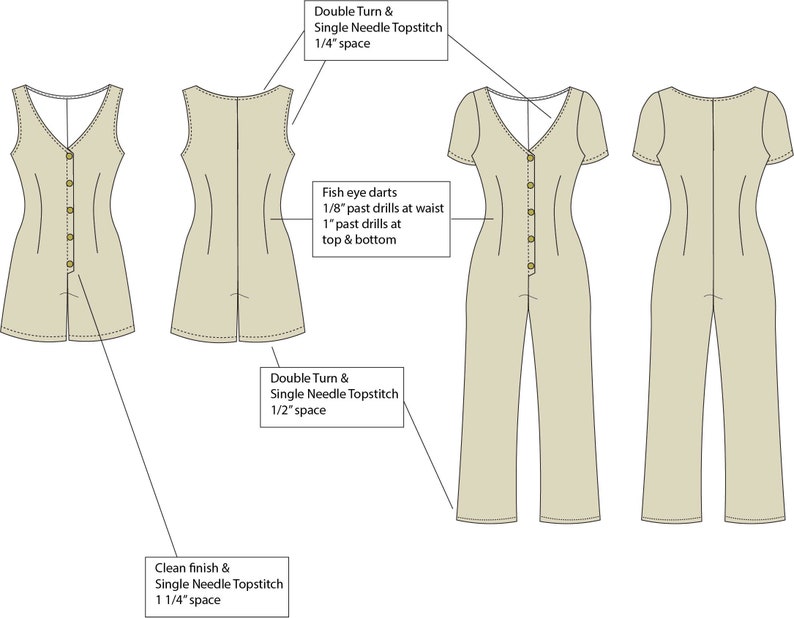 Jumper PDF Sewing Pattern Women's Sizes S-2X - Etsy