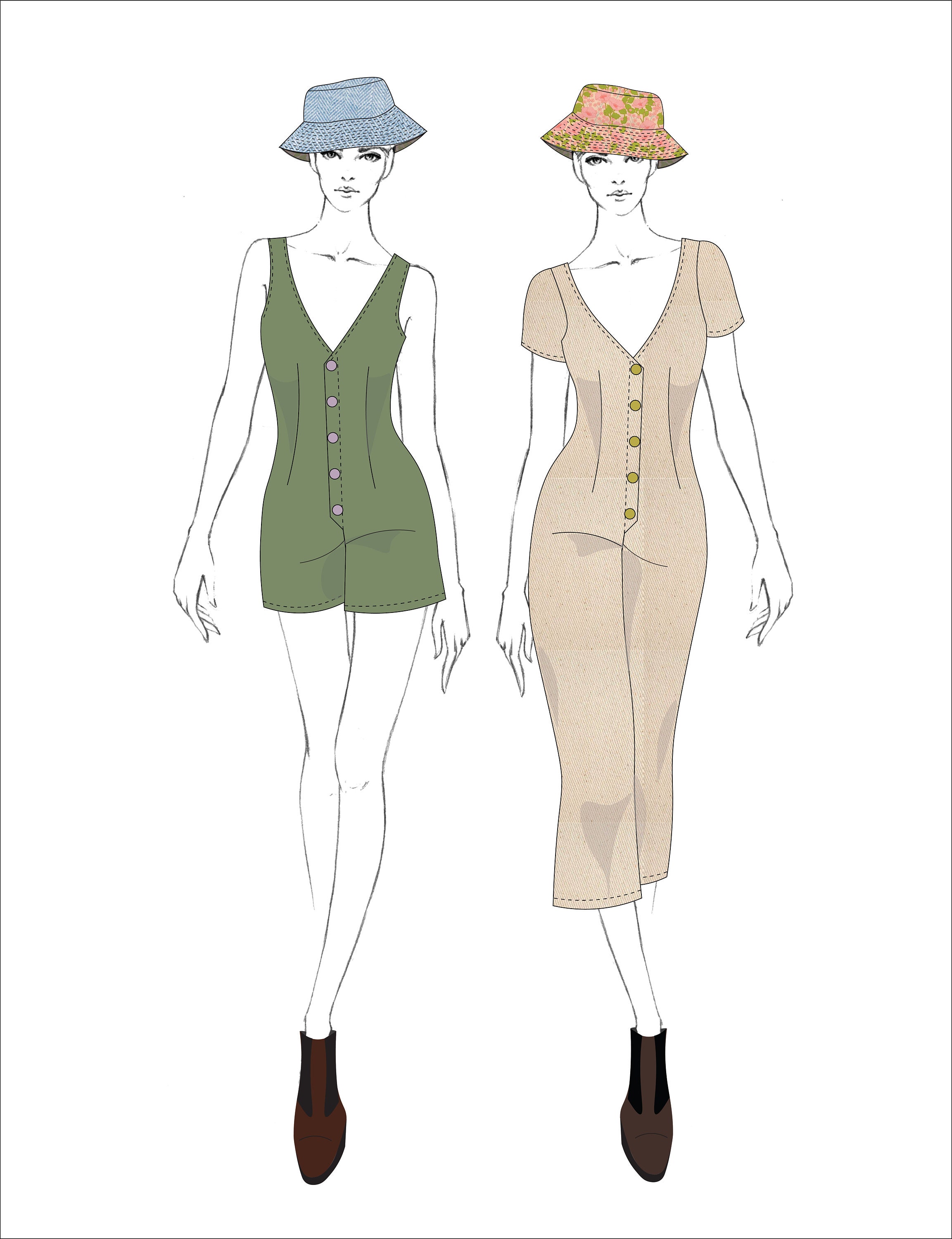 Jumper PDF Sewing Pattern Women's Sizes S-2X - Etsy