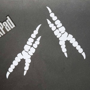 Bird Feet Decal | Talon Talons| Zygodactyl Prints - Vinyl Decal - Etsy