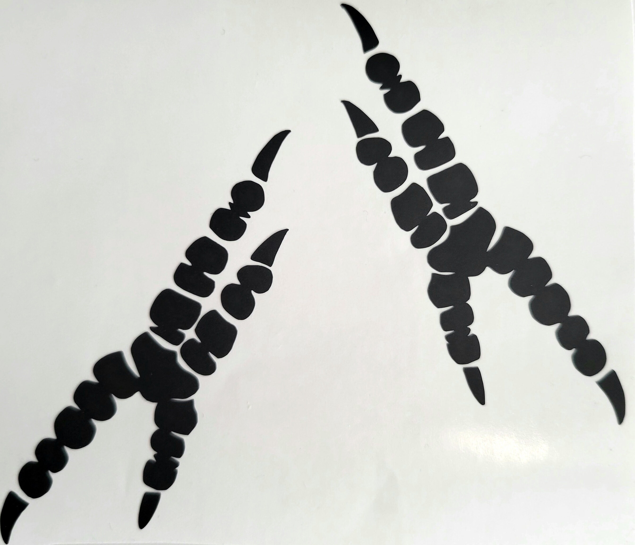 Bird Feet Decal | Talon Talons| Zygodactyl Prints - Vinyl Decal - Etsy