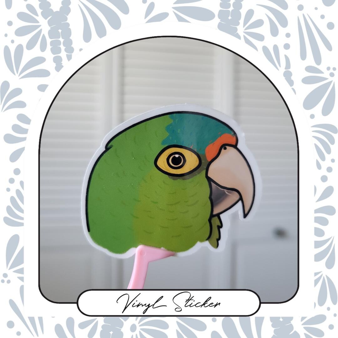 Half-moon Head Sticker - Etsy