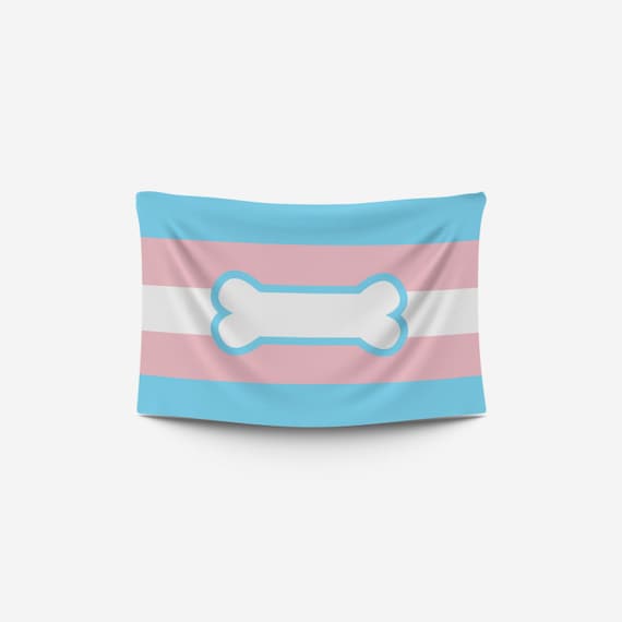 Trans Pup Pride Flag - Etsy