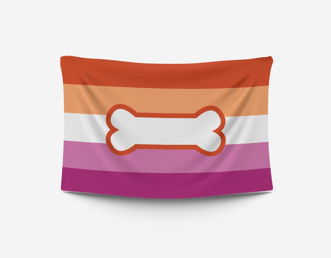 Lesbian Pup Pride Flag - Etsy