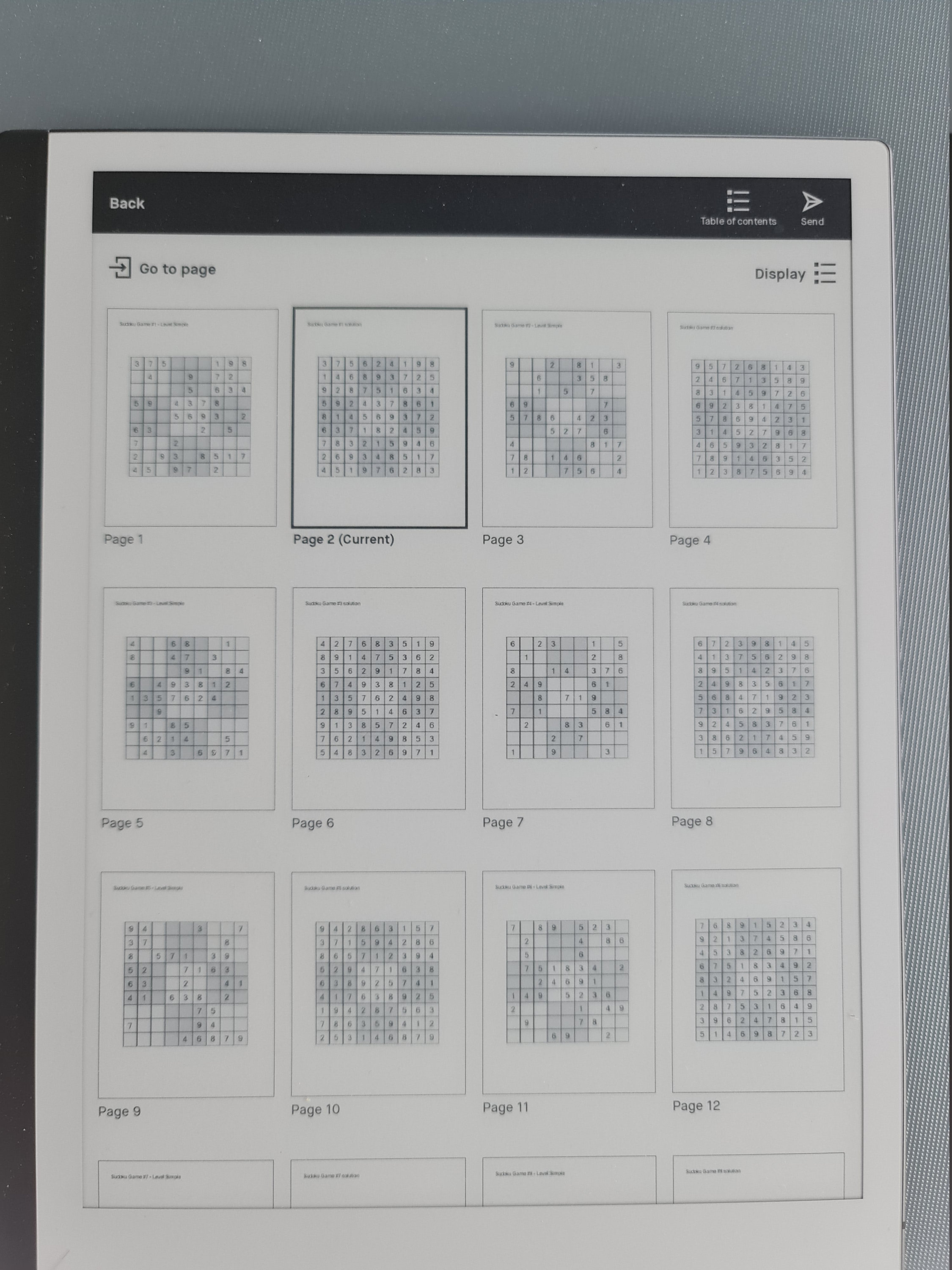 Remarkable Games Sudoku - Etsy