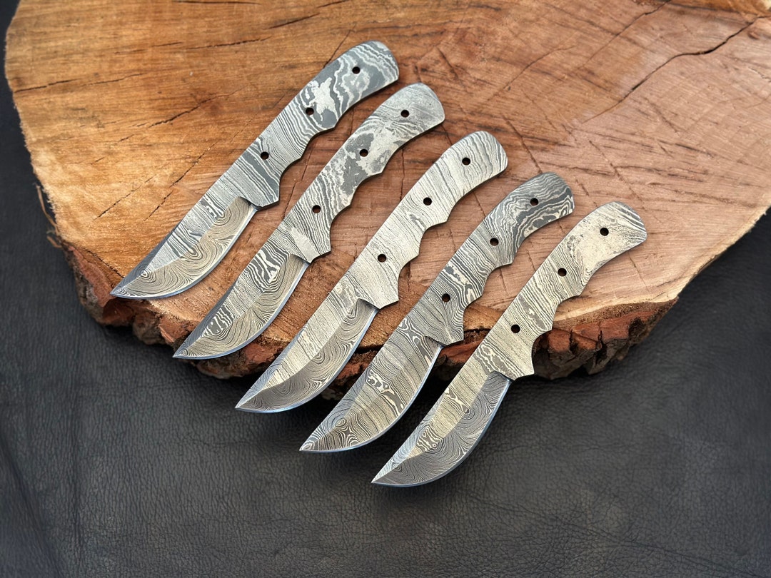 Handmade Damascus Steel Skinner Supplies Blacksmith Tools Hand Forged ...