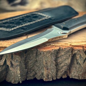 Handmade Jack Krauser Knife RE4 Resident Evil Gaming Knife Leather ...