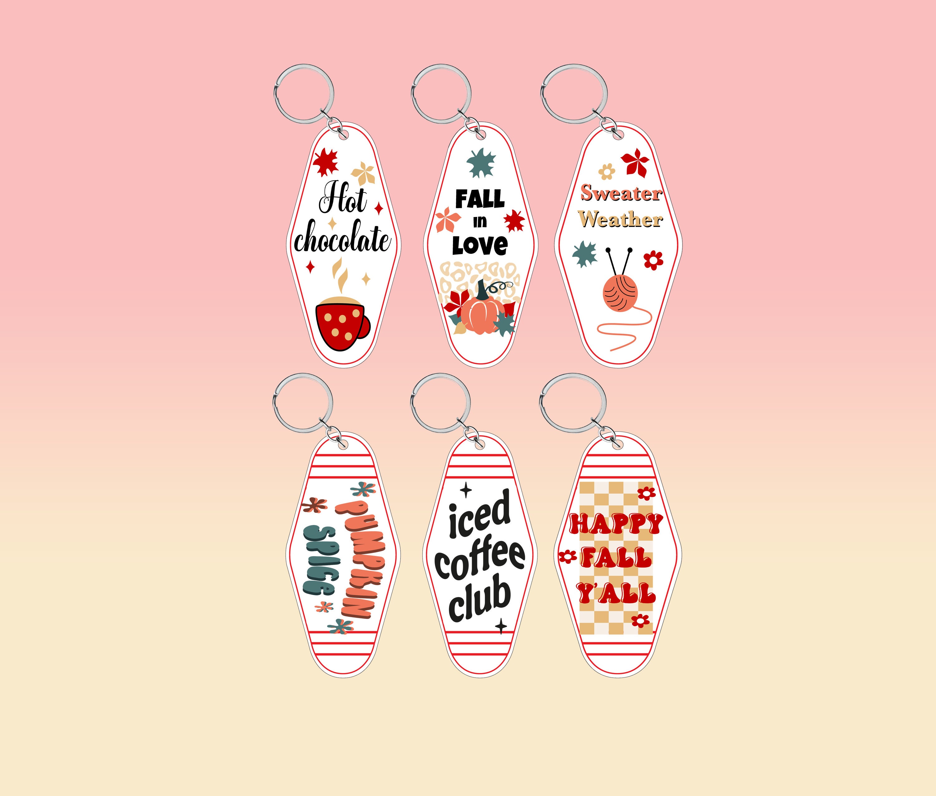 Motel Keychain Svg Design Bundle Motel Keychain Png Keychain - Etsy