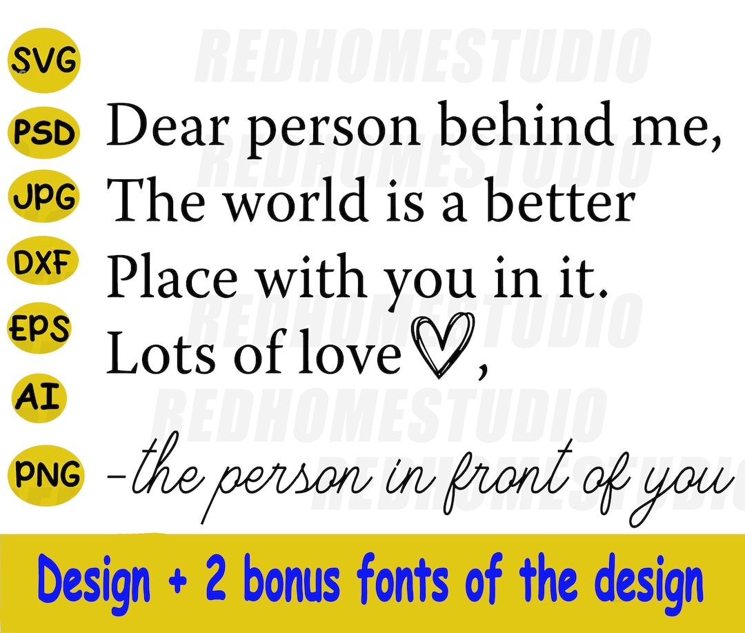 Dear Person Behind Me PNG, Christian Hoodie Sublimation Design (digital ...