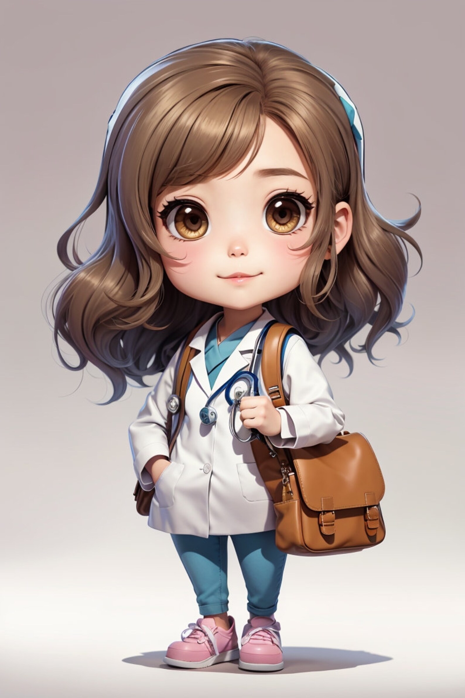 3D Nurse Clipart PNG, Hospital Clipart, Sisters Clipart, Scrubs Best ...