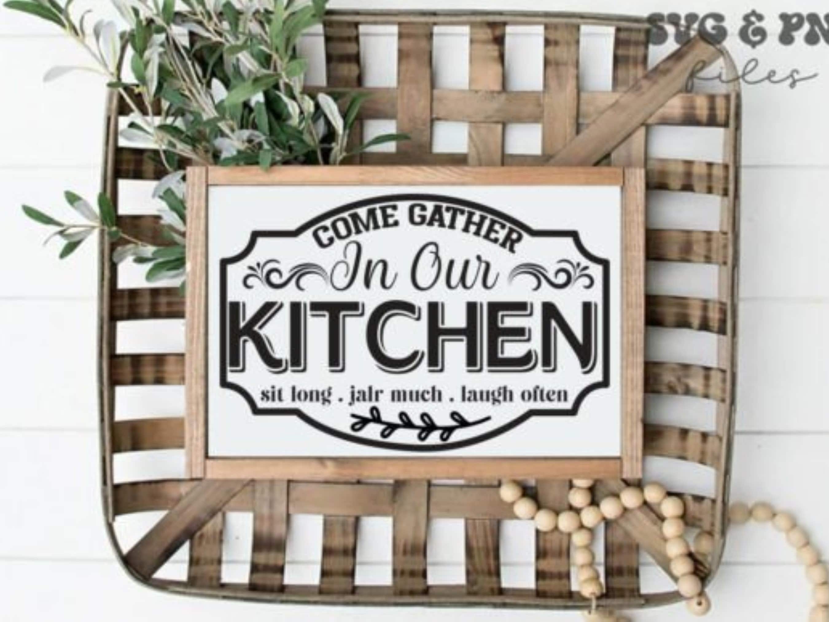 Farmhouse Kitchen Svg Bundle Farmhouse Sign Kitchen Svg Family - Etsy