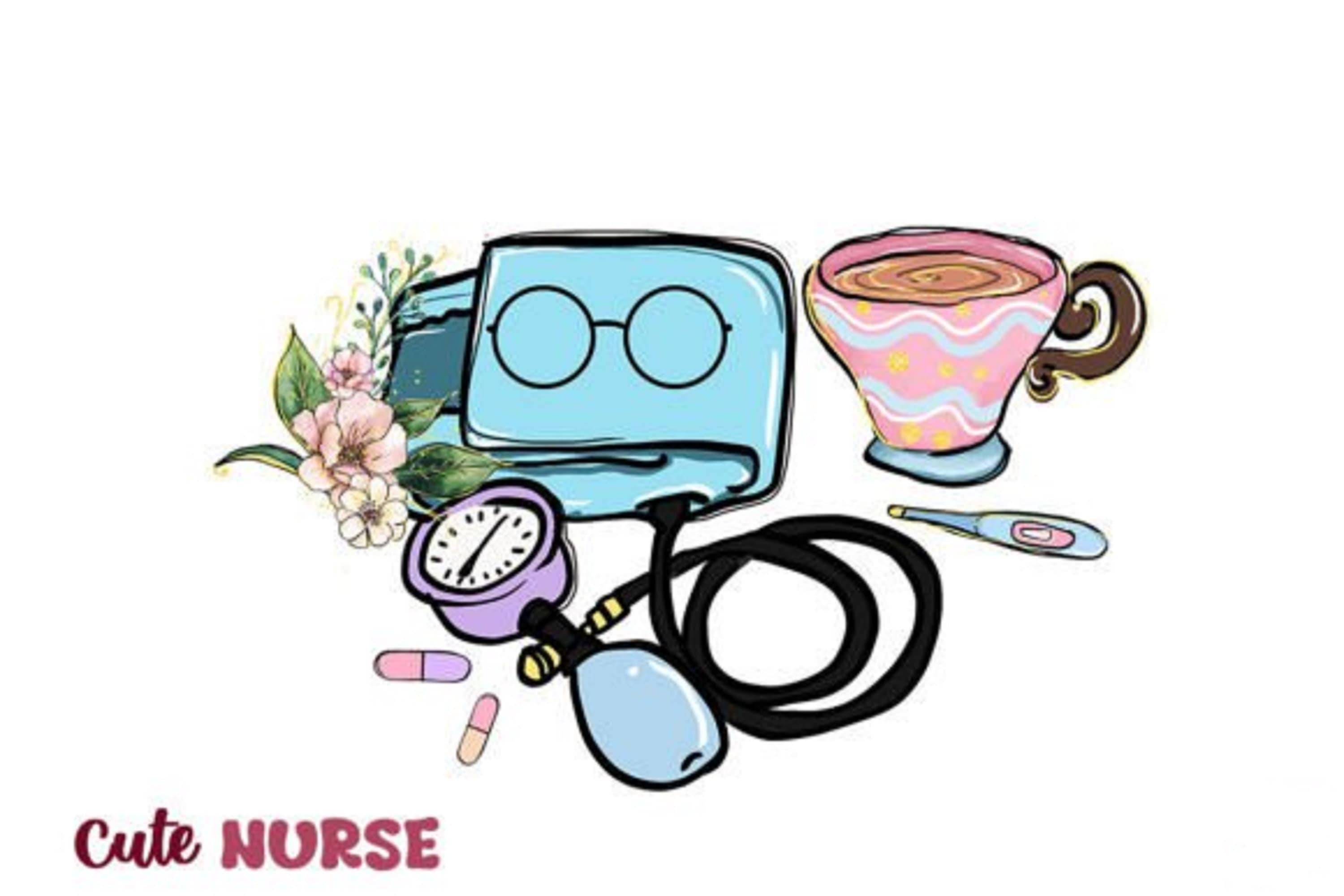 Cute Nurse and Doctor Clipart Bundle Graphics Medical Clip - Etsy