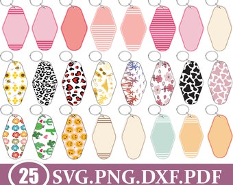 Halloween Motel Keychain SVG Bundle Halloween SVG Halloween - Etsy