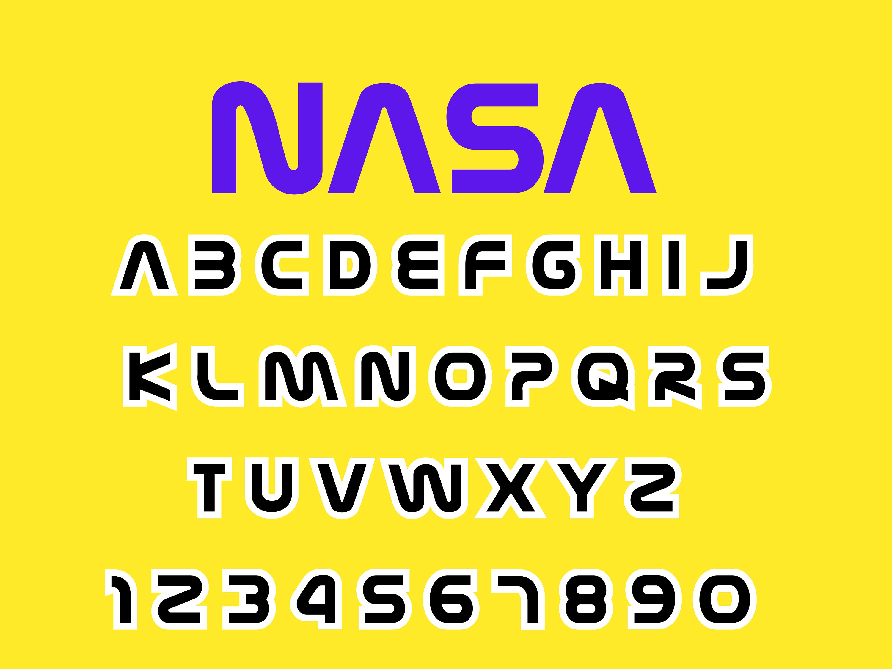 Nasa Font Cricut Instant Download Space Shuttle Launch SVG/PNG/DXF