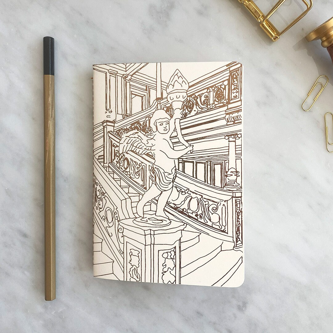 Titanic Notebook Handmade in Belfast With Bronze Foiling Titanic Grand ...