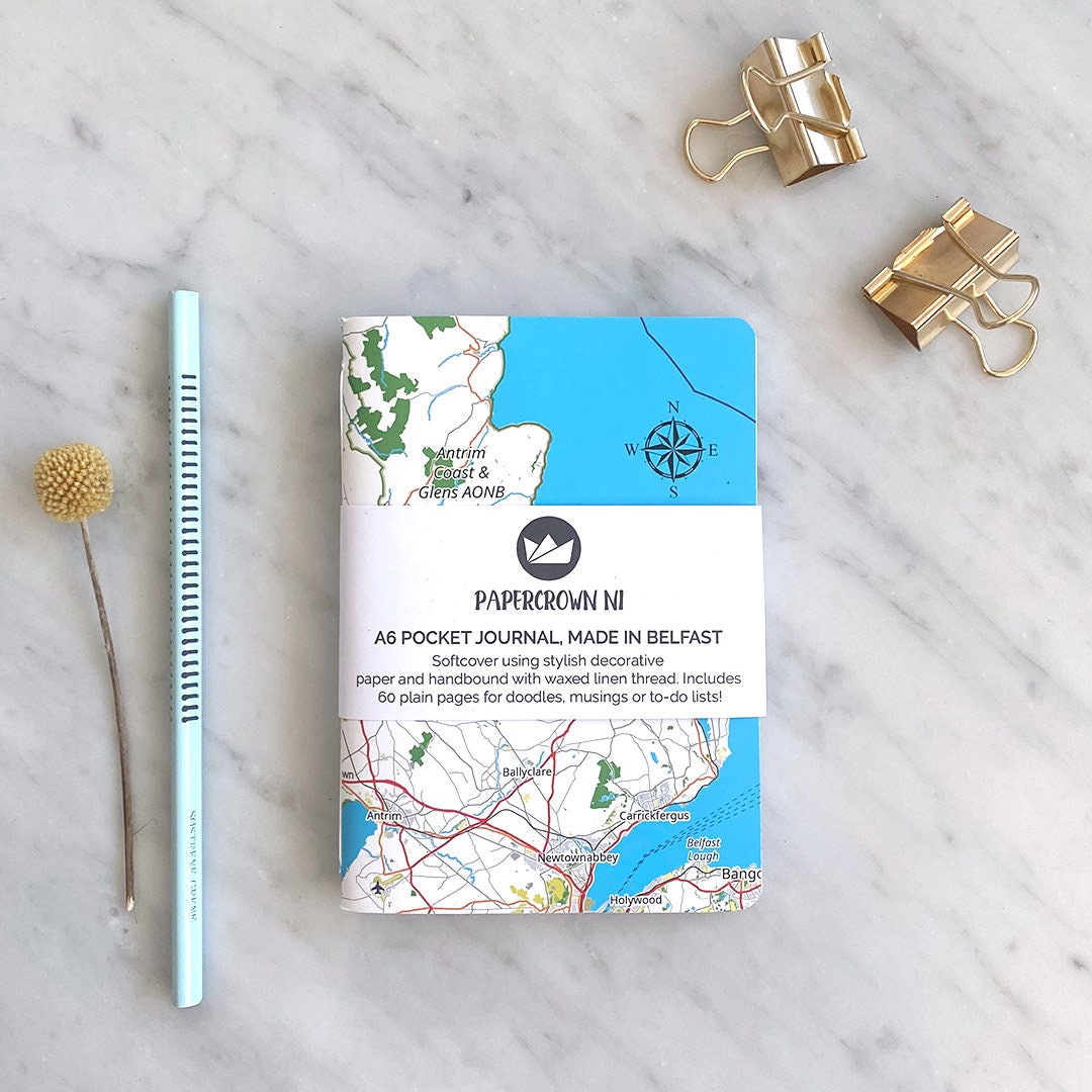 Titanic Stationery Gift Box: Belfast Card, Pin & Notebook - Etsy