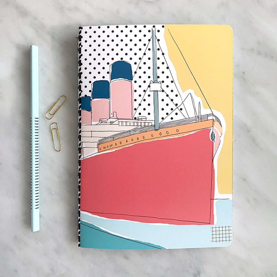 Titanic Notebook Titanic Gift Titanic Art - Etsy