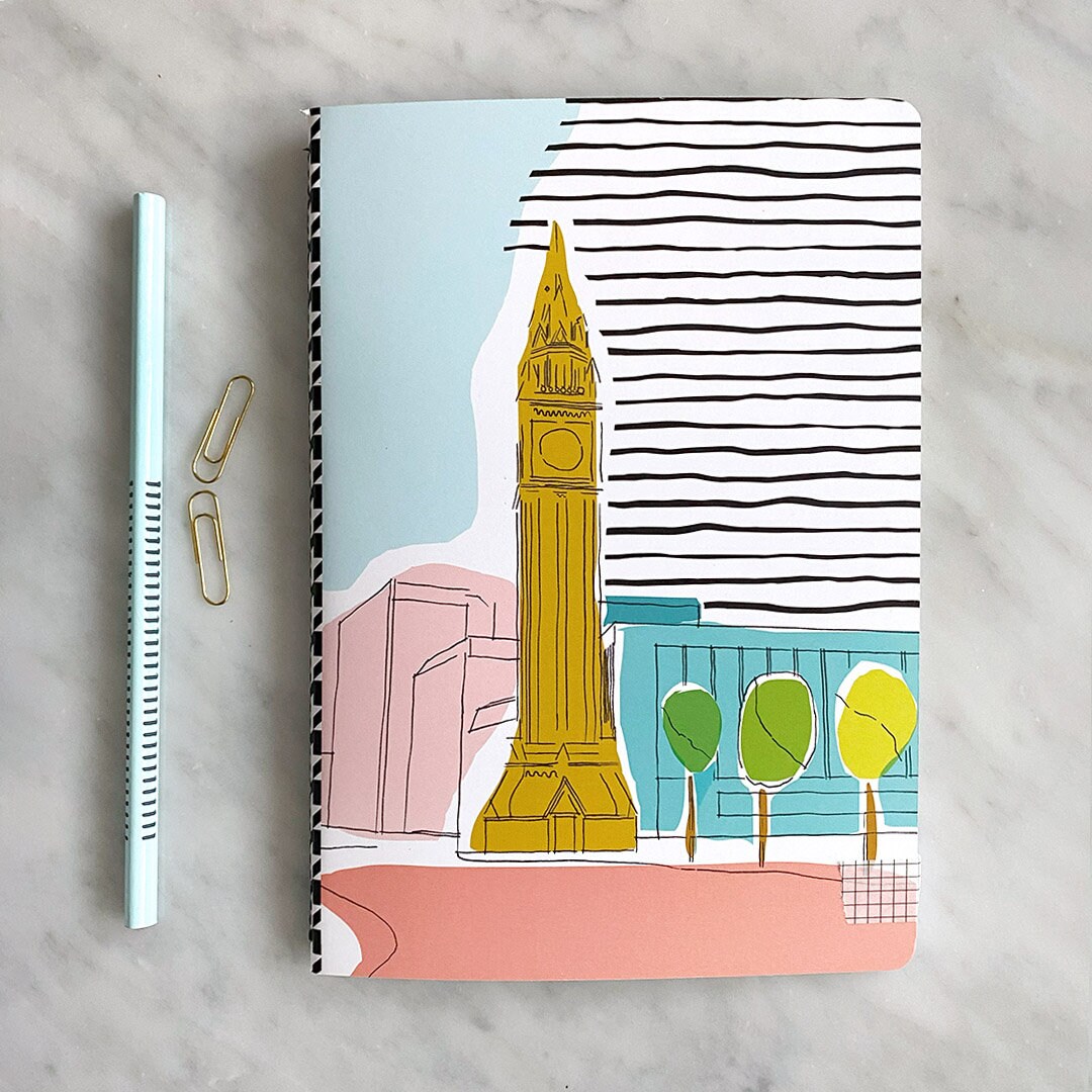 Albert Clock Belfast Art A5 Notebook - Etsy